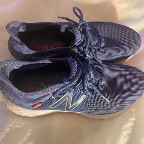 New Balance | Shoes | New Balance Blue Sneakers With Mesh Upper And ...